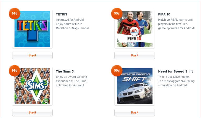 EA Mobile Android game sale, all four games now $0.99 for a limited ...