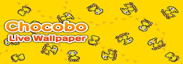 Chocobos... lots of Chocobos everywhere with the Chocobo Live Wallpaper ...