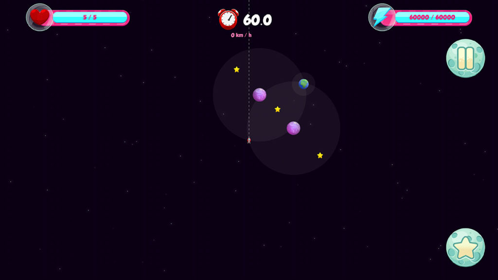 Navigate stars and use their gravity to propel your rocketship home in ...