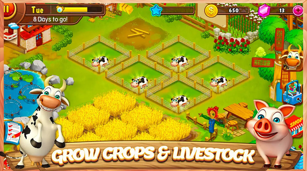 Manage your farm into an economic power house in Barnyard Factory, now ...