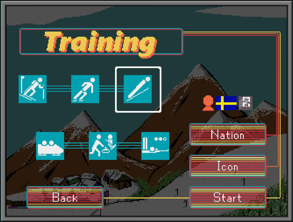 [Update: Game Released] Old school game fan? Retro Winter Sports 1986 ...