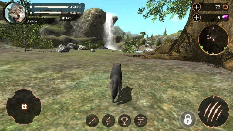 Hunt, fight, and upgrade your skills in The Wolf, now available from ...