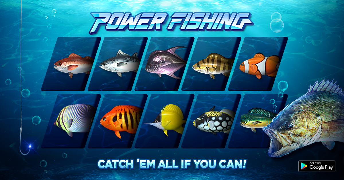 Everything you need to know to get started in Power Fishing - Droid Gamers