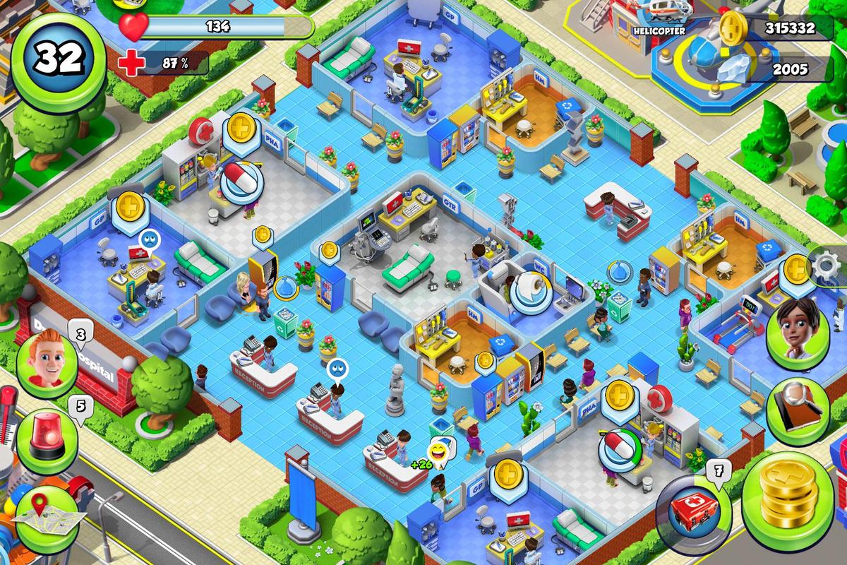 Dream Hospital Review - Theme Hospital on mobile? - Droid Gamers