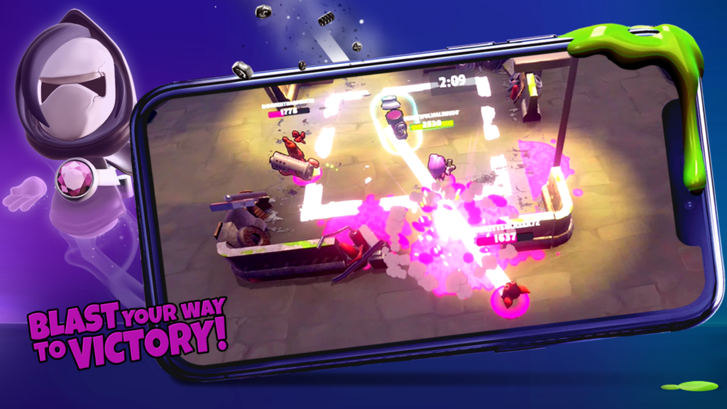 Battle Blobs is basically Splatoon for mobile, out now on Android ...