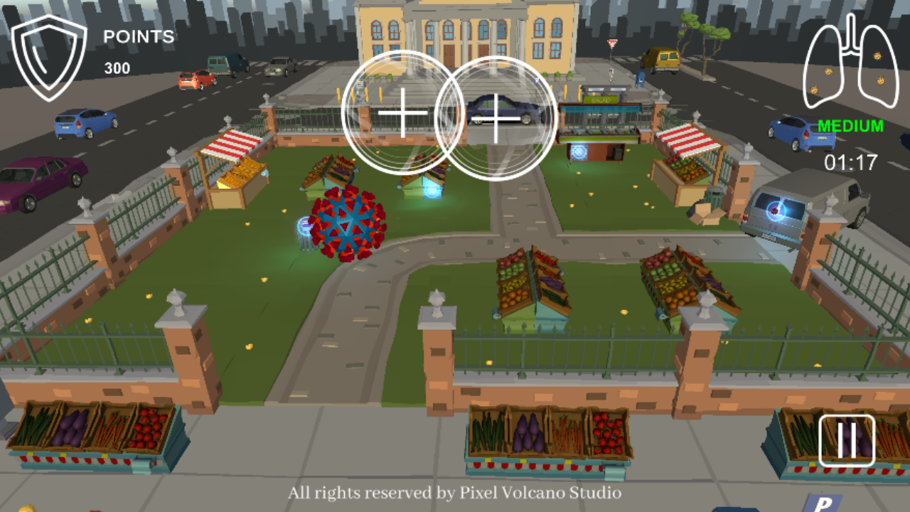 City Shield Defender is a Lockdown-Inspired Arcade Game About Zapping ...