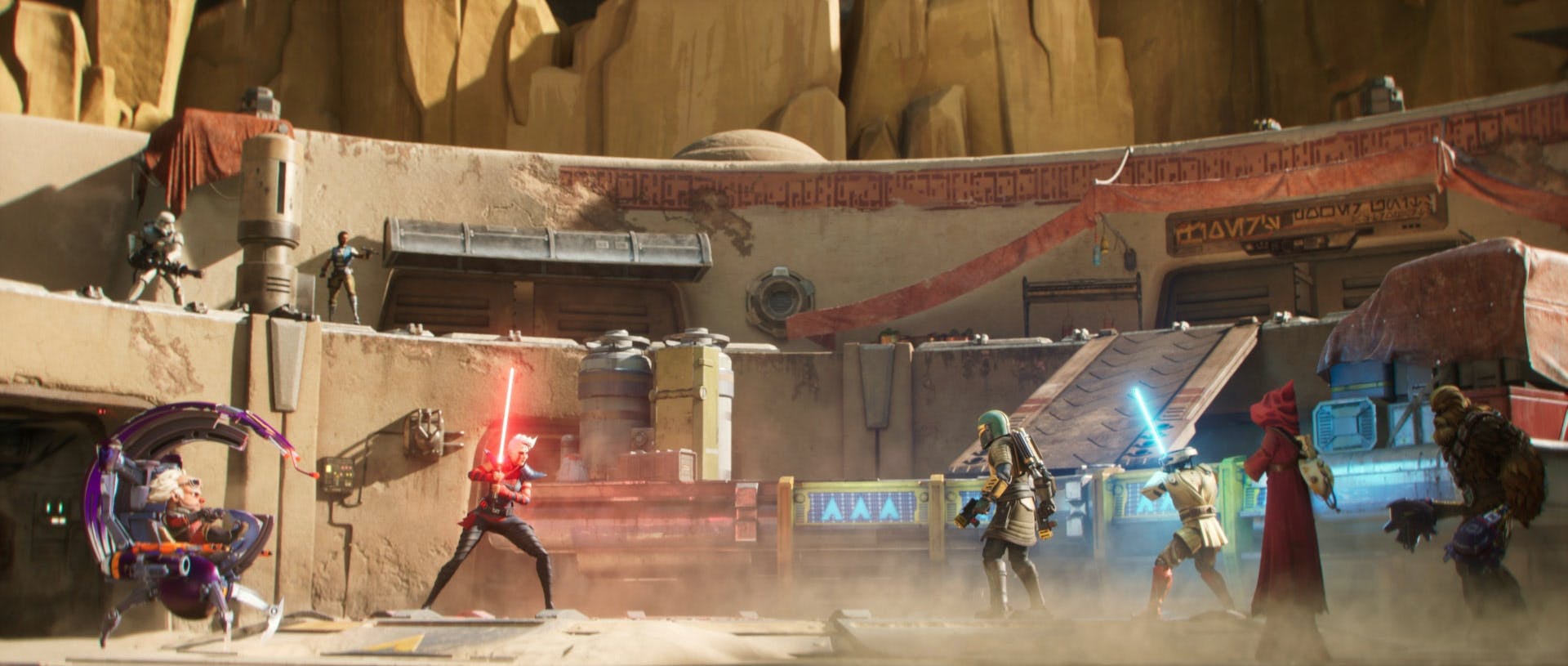 Here's a New Cinematic Trailer for Star Wars: Hunters - Droid Gamers