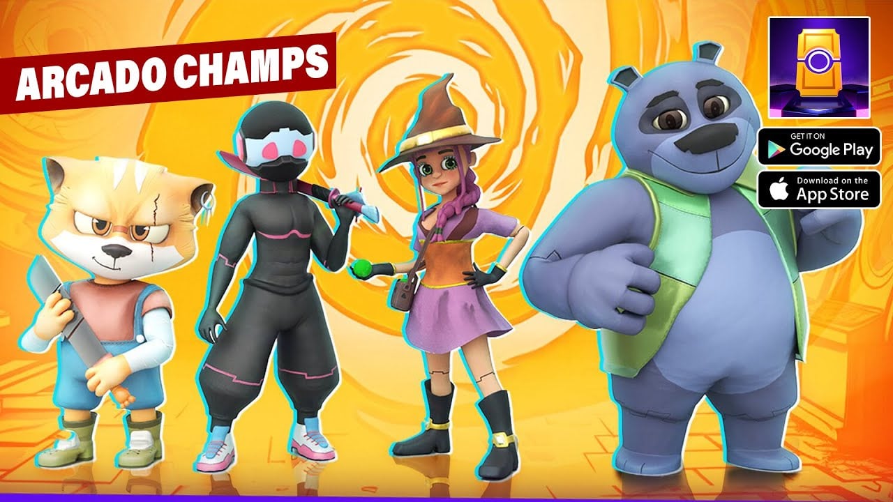 Battle In An Arcade Machine In Arcado Champs: Slot Strategy!