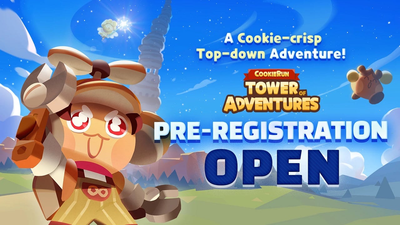 The First 3D CookieRun Game, Tower of Adventures, Opens Pre ...