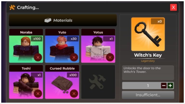 Character RNG Witch's Key Guide - Unlocking The Secret Door! - Droid Gamers