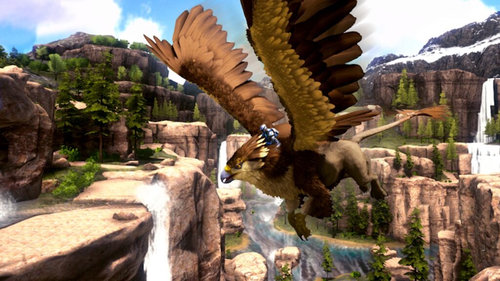 Explore New Biomes And Tame The Griffin On ARK Mobile Edition New Explore New Biomes And Tame The Griffin On ARK Mobile Edition New