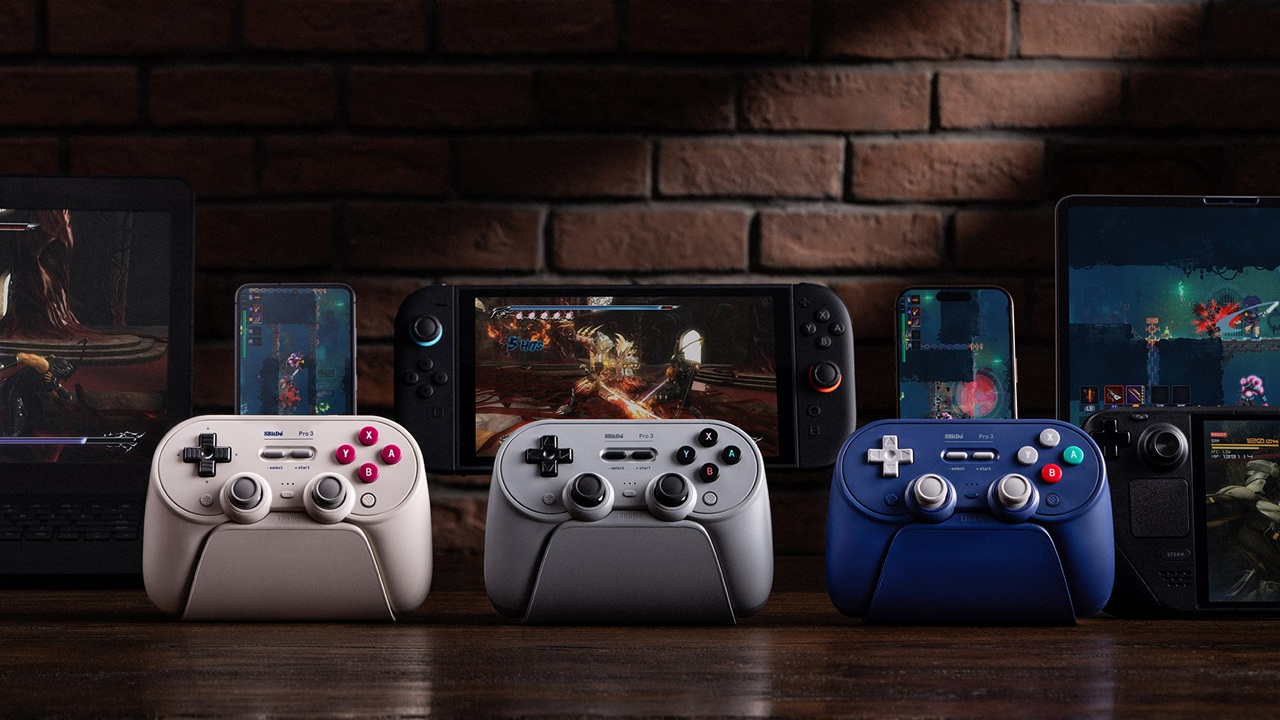 8BitDo Reveals a New Pro 3 Bluetooth Gamepad for Mobile Devices