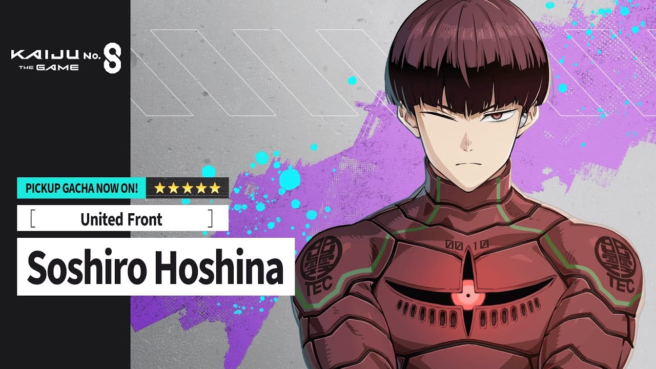 Soshiro Hoshina Joins Kaiju No. 8 The Game Right After His Anime Debut