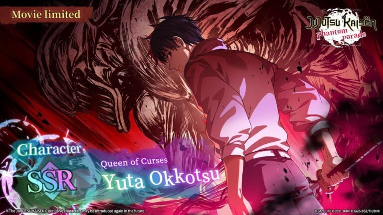 Jujutsu Kaisen Phantom Parade Adds Yuta Okkotsu for Its First ...