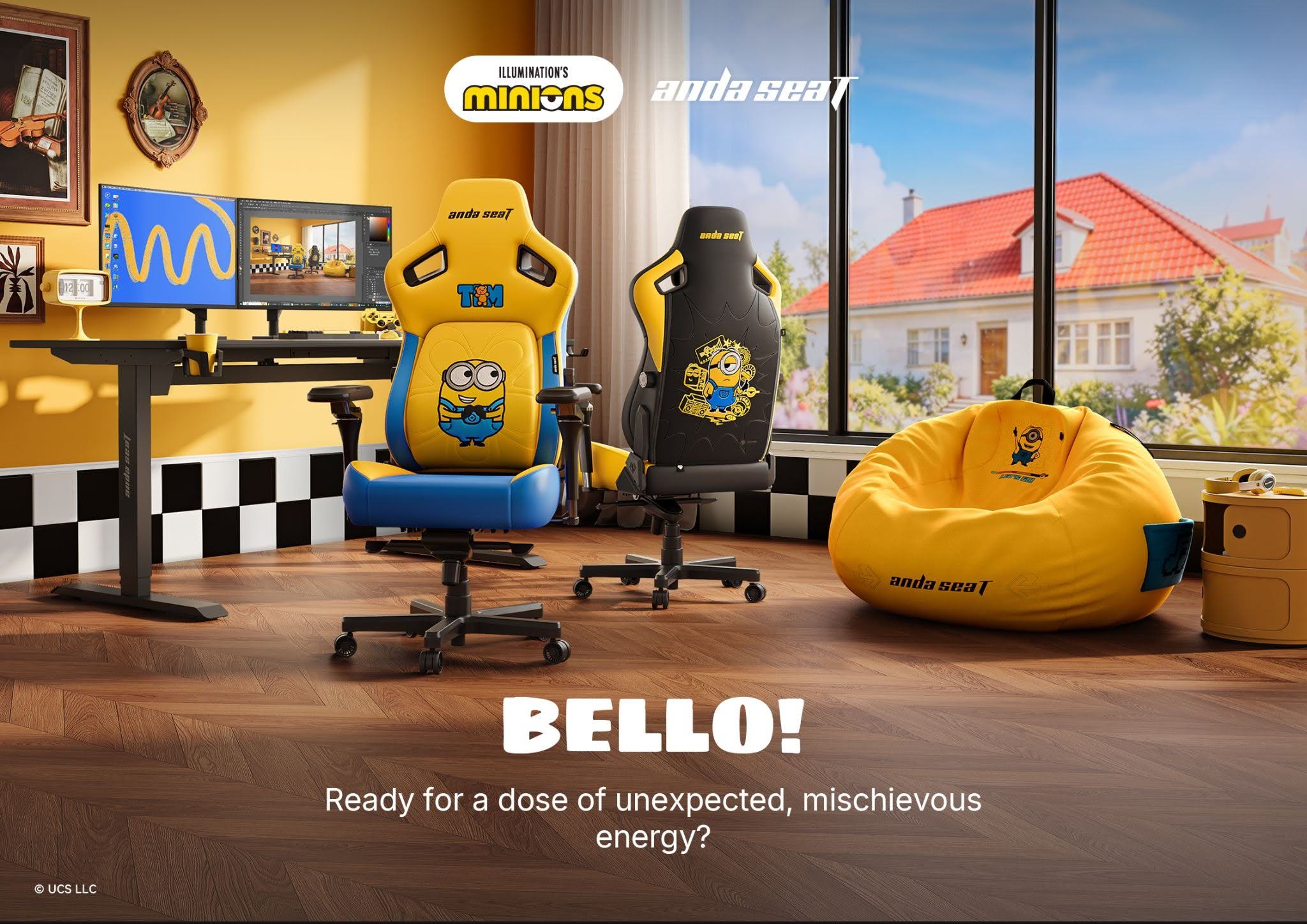 Hands On with AndaSeat Minions Besties Edition - Droid Gamers